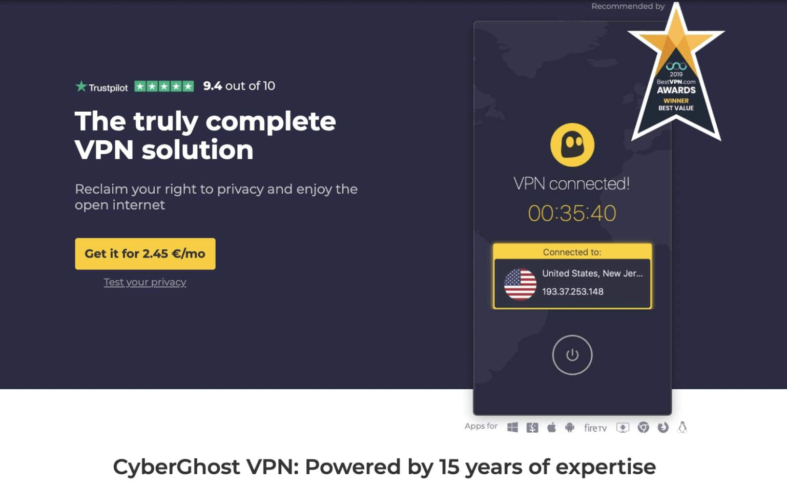 The Best VPN Services for 2026: Top Picks from $1.99/mo
