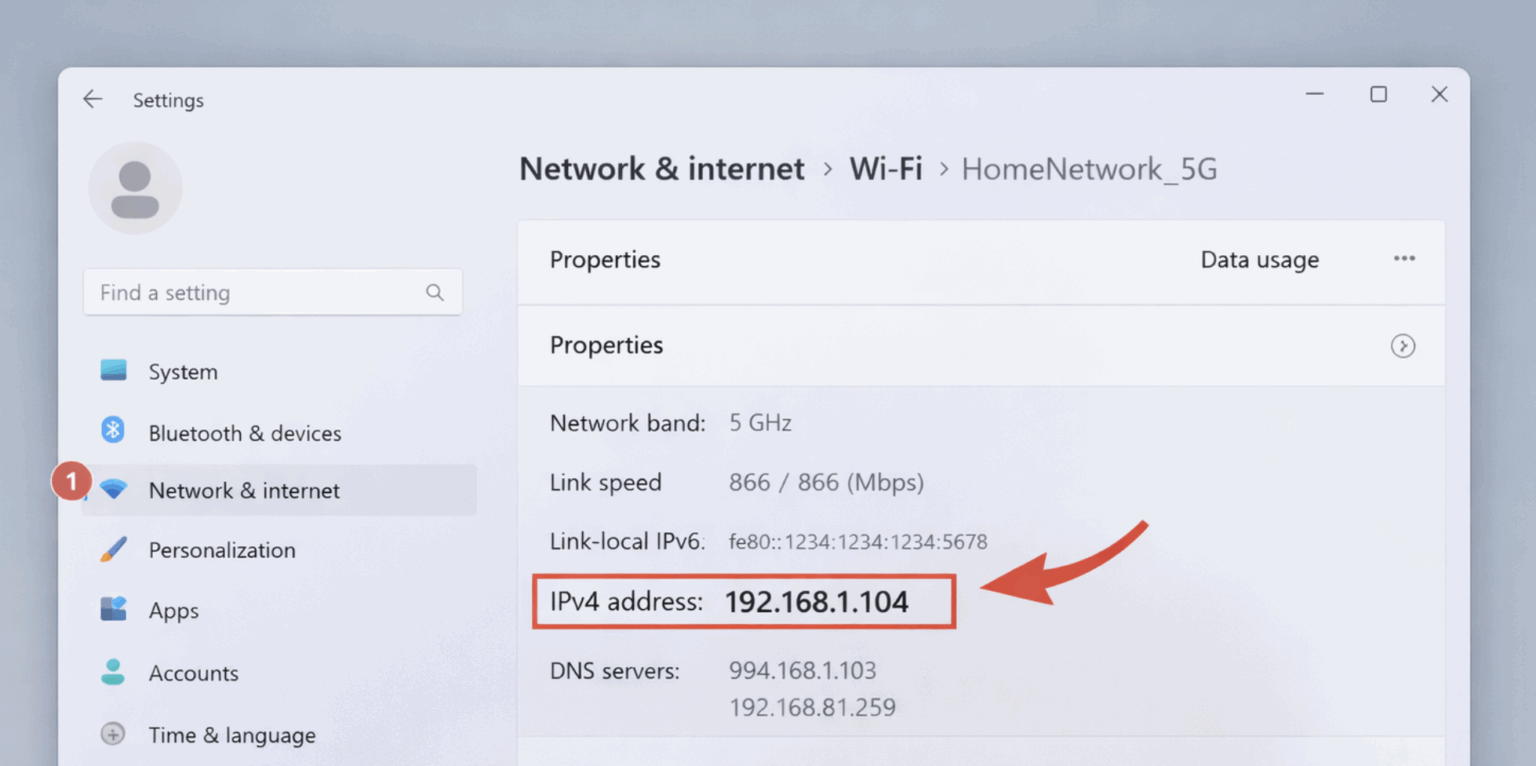 How to Find Computer IP Address on Windows (Easy Guide)